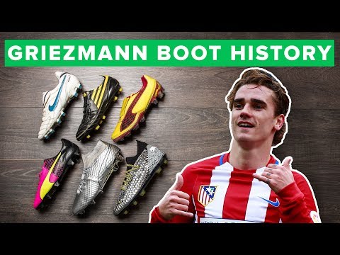 GRIEZMANN BOOT HISTORY 2009-2017 | all Antoine Griezmann football boots