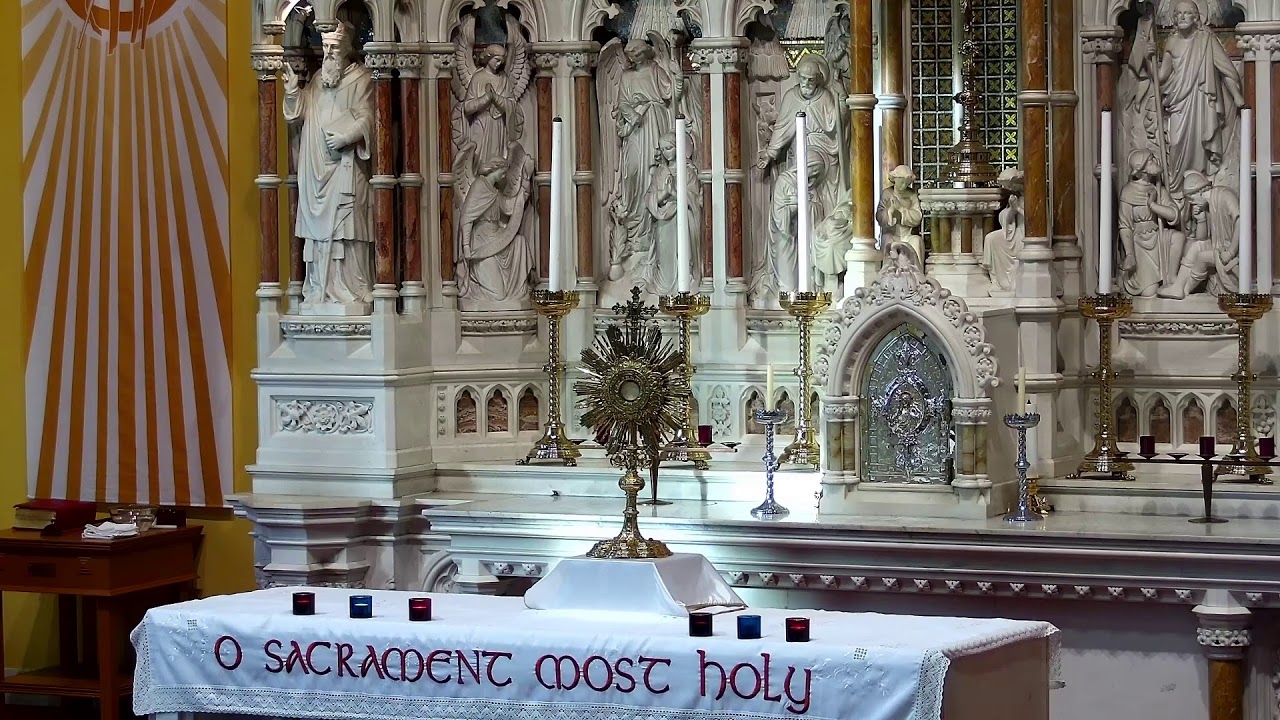 Exposition, Rosary and Benediction - YouTube