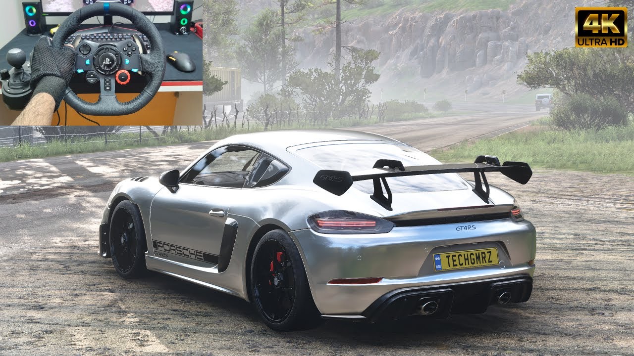Porsche Cayman GT4 RS | Forza Horizon 5 | Logitech G29 Steering Wheel ...