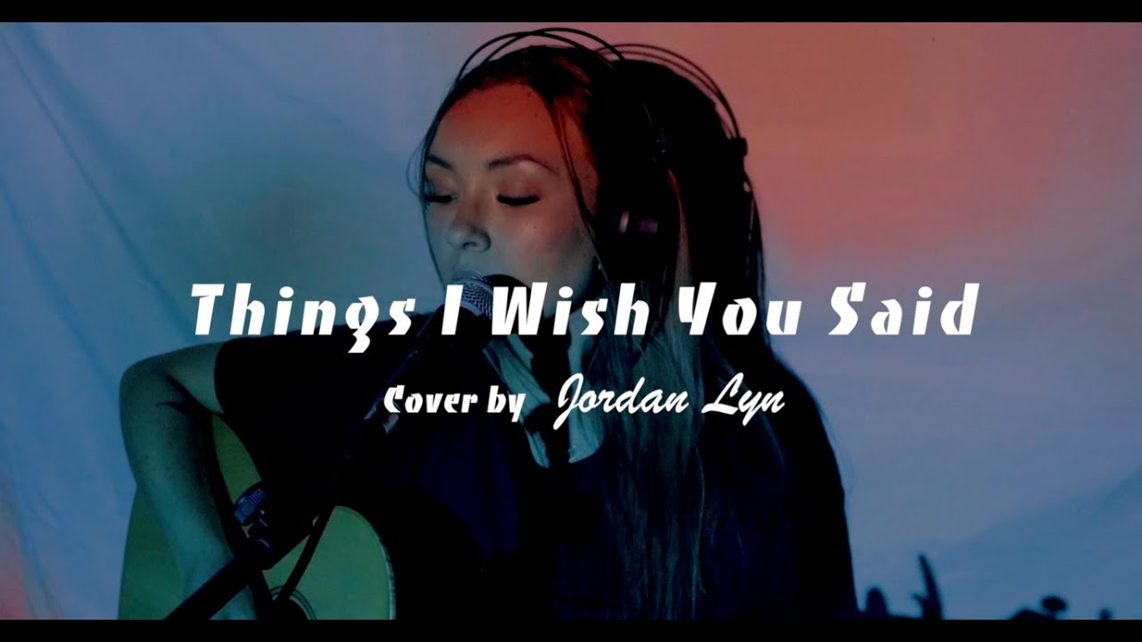 Things I Wish You Said - Sabrina Carpenter Cover - YouTube