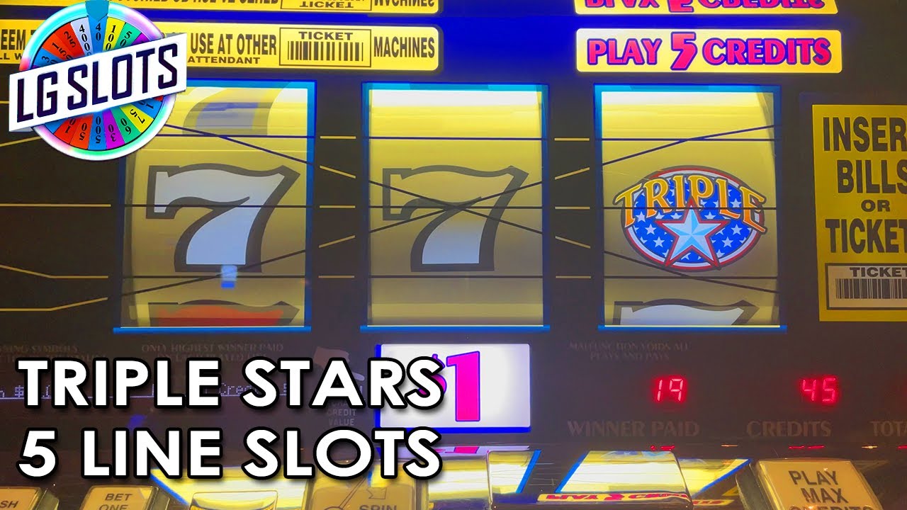 Triple Stars - 5 Line Slots - YouTube