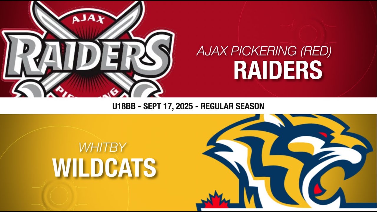 20250117 - U18BB - Ajax Pickering Raiders Red vs Whitby Wildcats - YouTube
