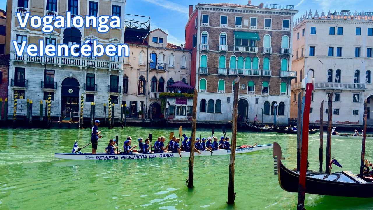 Pünkösdi Vízi Parádé Velencében: A Vogalonga Hangulata 🛶 - YouTube