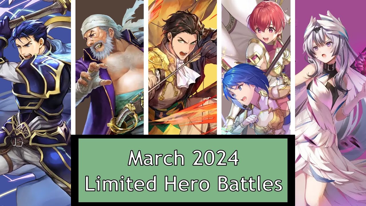 March Limited Hero Battles - Fire Emblem Heroes - YouTube