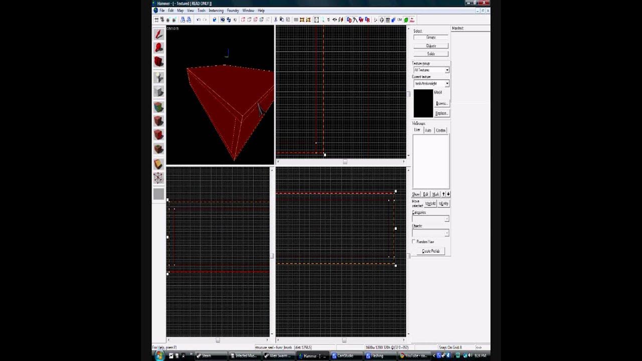 Alien Swarm SDK Map Tutorial 1: The Basics [Part 1/2] - YouTube
