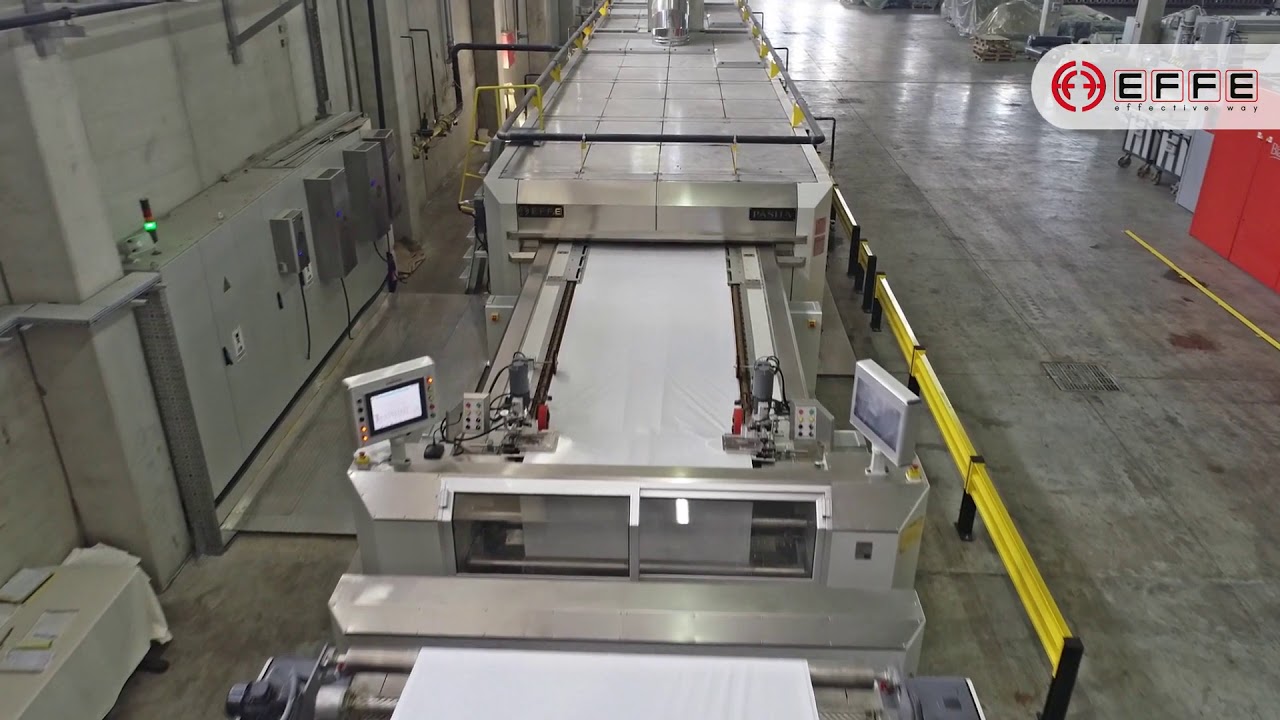 EFFE PASHA Ram Makinesi / EFFE PASHA Stenter Machine - YouTube