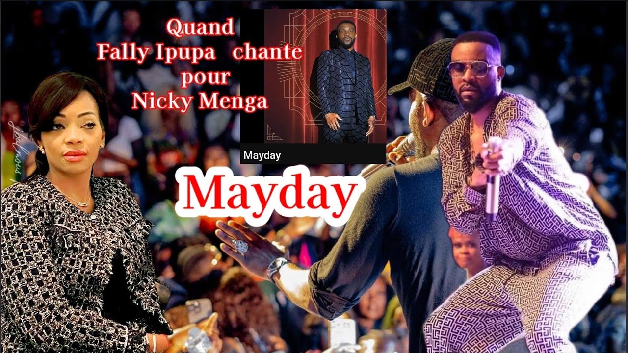 Fally Ipupa Chante Mayday a Nicky Menga, Brulé la main par Nana Ketchup ...