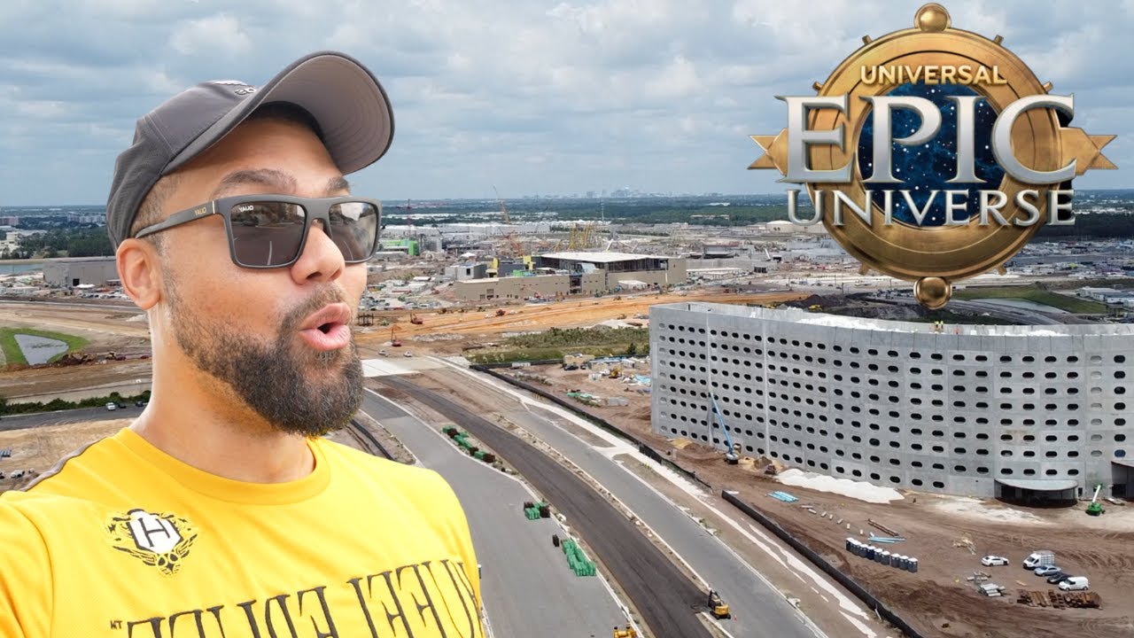 Massive NEW Construction Updates from Universal's Epic Universe!! - YouTube