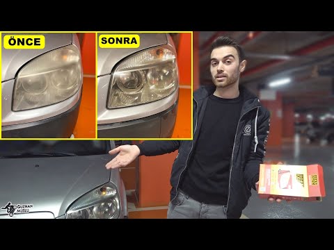 2 DAKİKADA FAR RESTORASYONU YAPTIM !