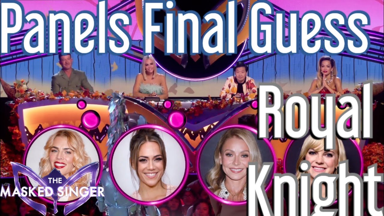 Panels Final Guesses on Royal Knight / The Masked Singer USA Season 12 ...