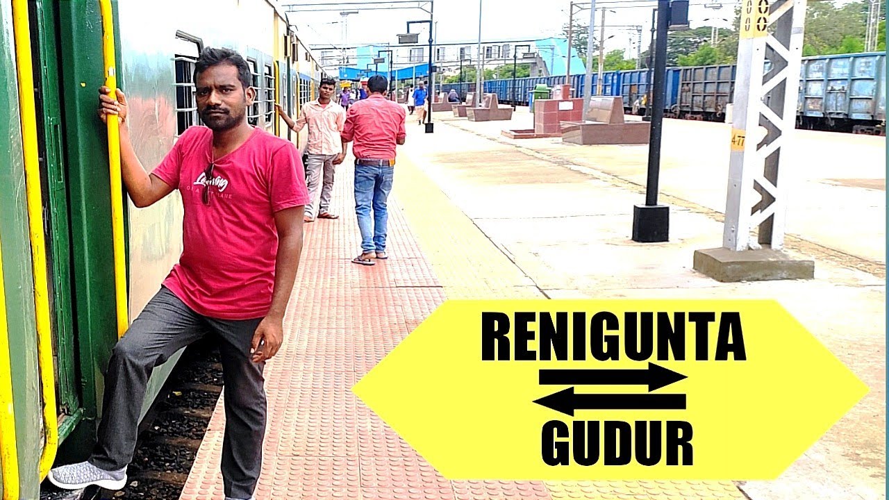 Renigunta to gudur junction railway station memu local travel guide😀 ...
