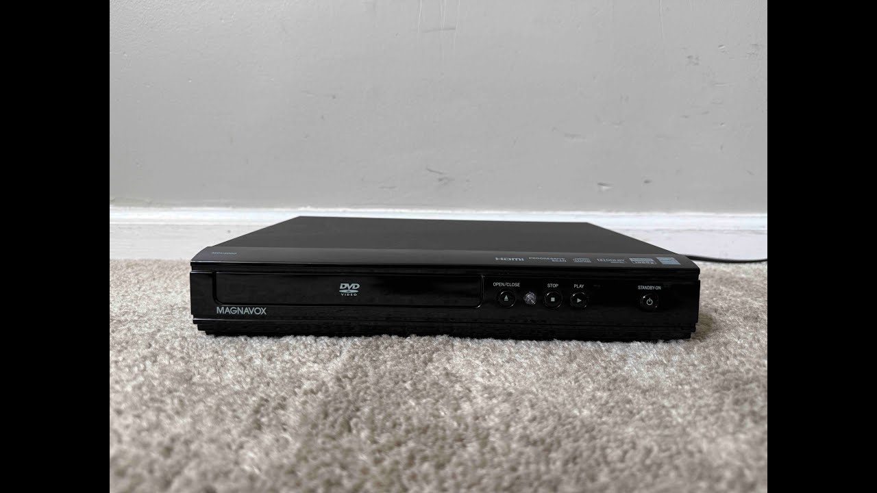 Magnavox MDV3000 Single DVD Compact Disc CD Player - YouTube