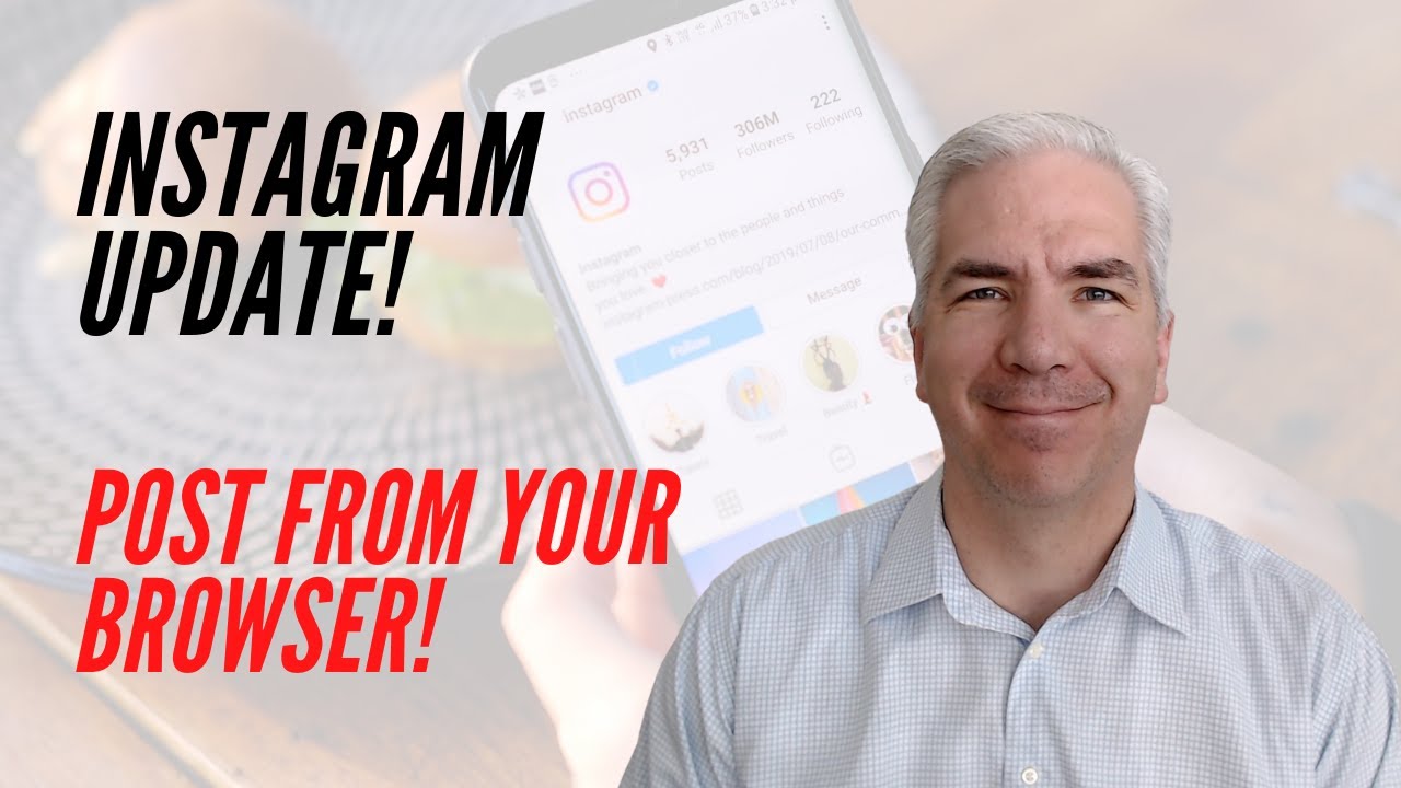 Instagram Update - Now You Can Post Directly From Your Web Browser ...