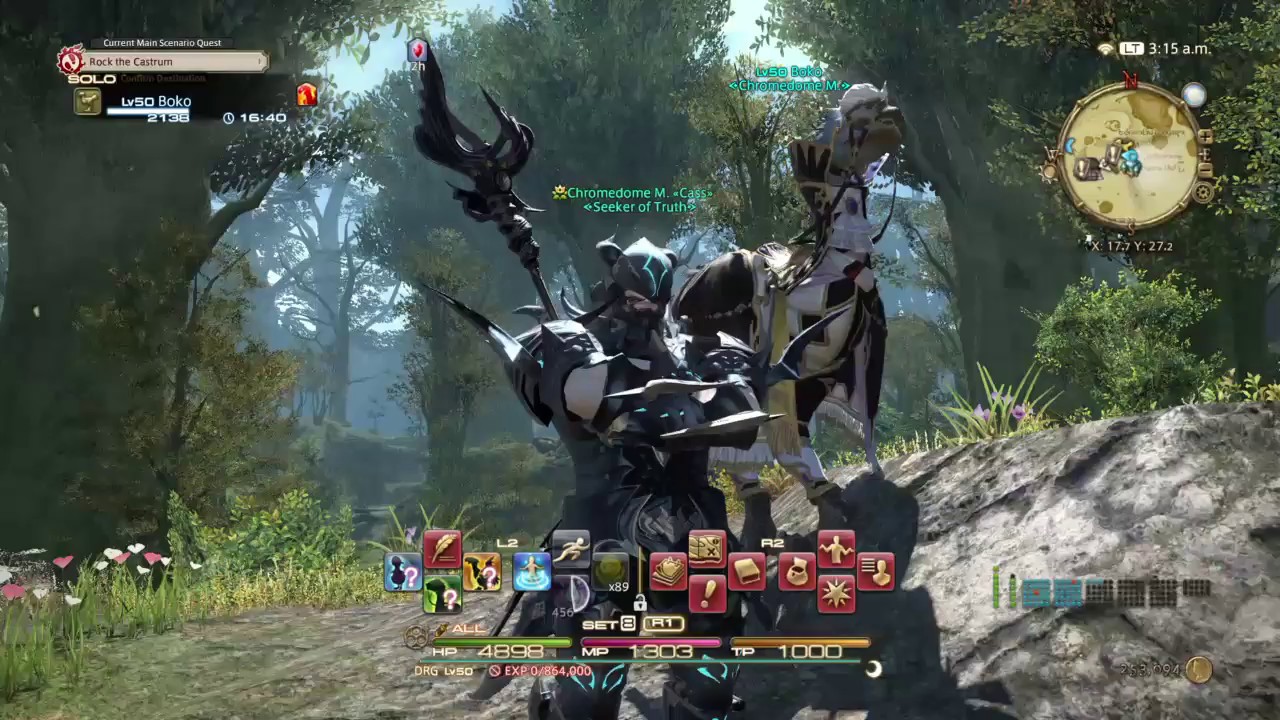 FINAL FANTASY XIV Sylph Lv 48 Quests with Lv 50 DRG - YouTube