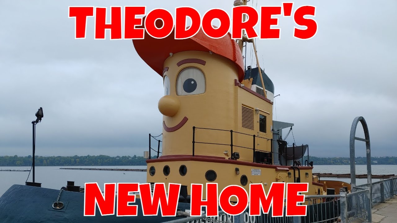 I Visit Theodore Tugboat In His New Home! - YouTube