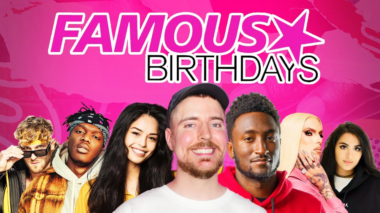 Famous Birthdays: The Wikipedia for Content Creators - YouTube