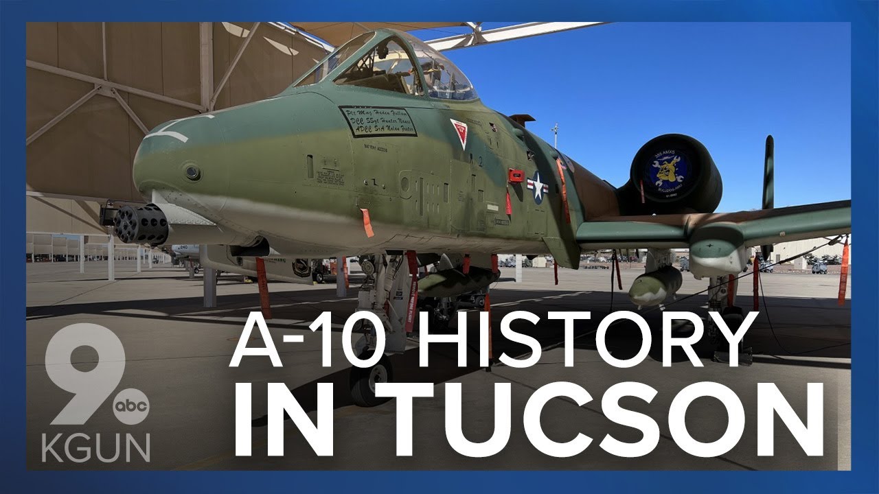 History of the A-10 at Davis-Monthan - YouTube