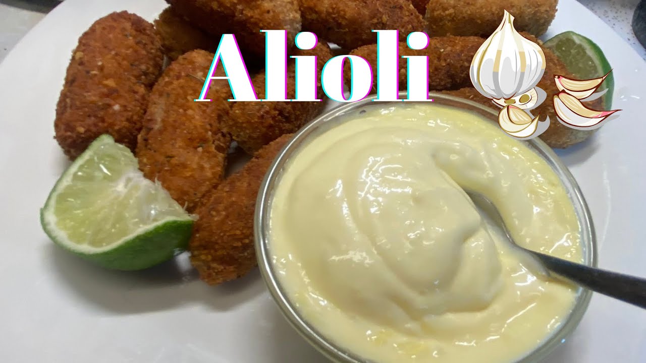Alioli / Aioli sauce #salsaAioli #aioli #ajonesa #aiolisauce - YouTube