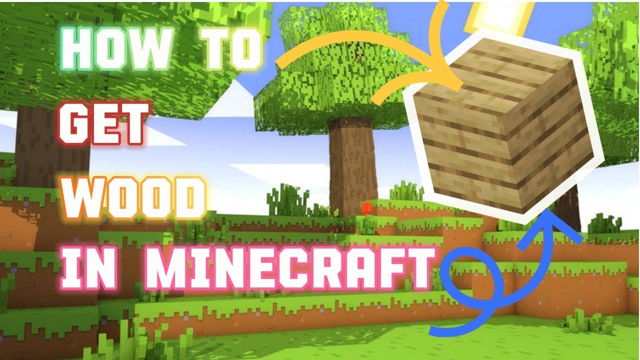 How To Get Wood In Minecraft! - YouTube