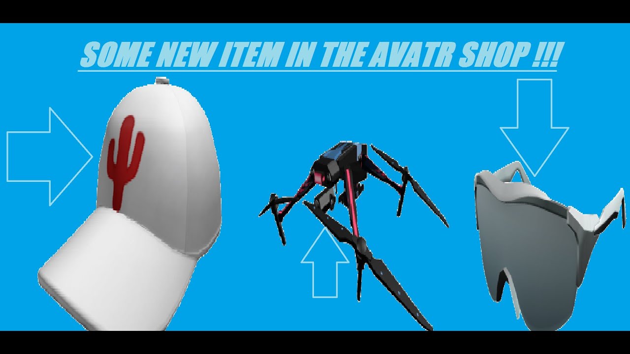 (ROBLOX)NEW ITEM IN THE [AVATAR SHOP] *I WAS SHOCKED TO SEE THE ITEM :O ...