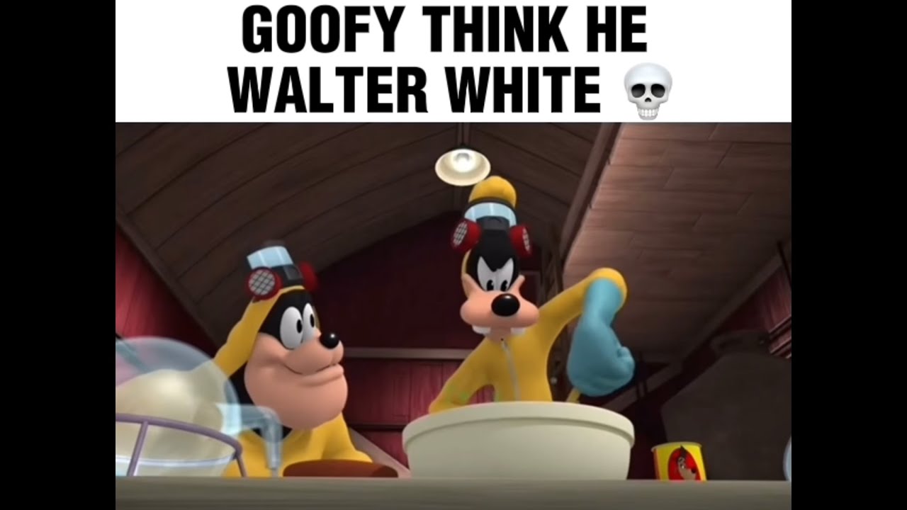 goofy think he walter white 💀 - YouTube