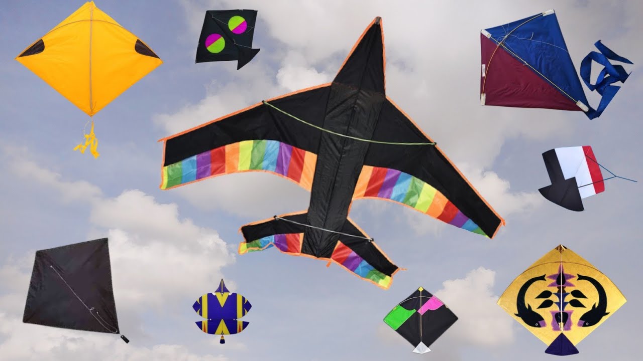 Kite Cutting With New Kites | Kite Flying | Kite Fighting - YouTube