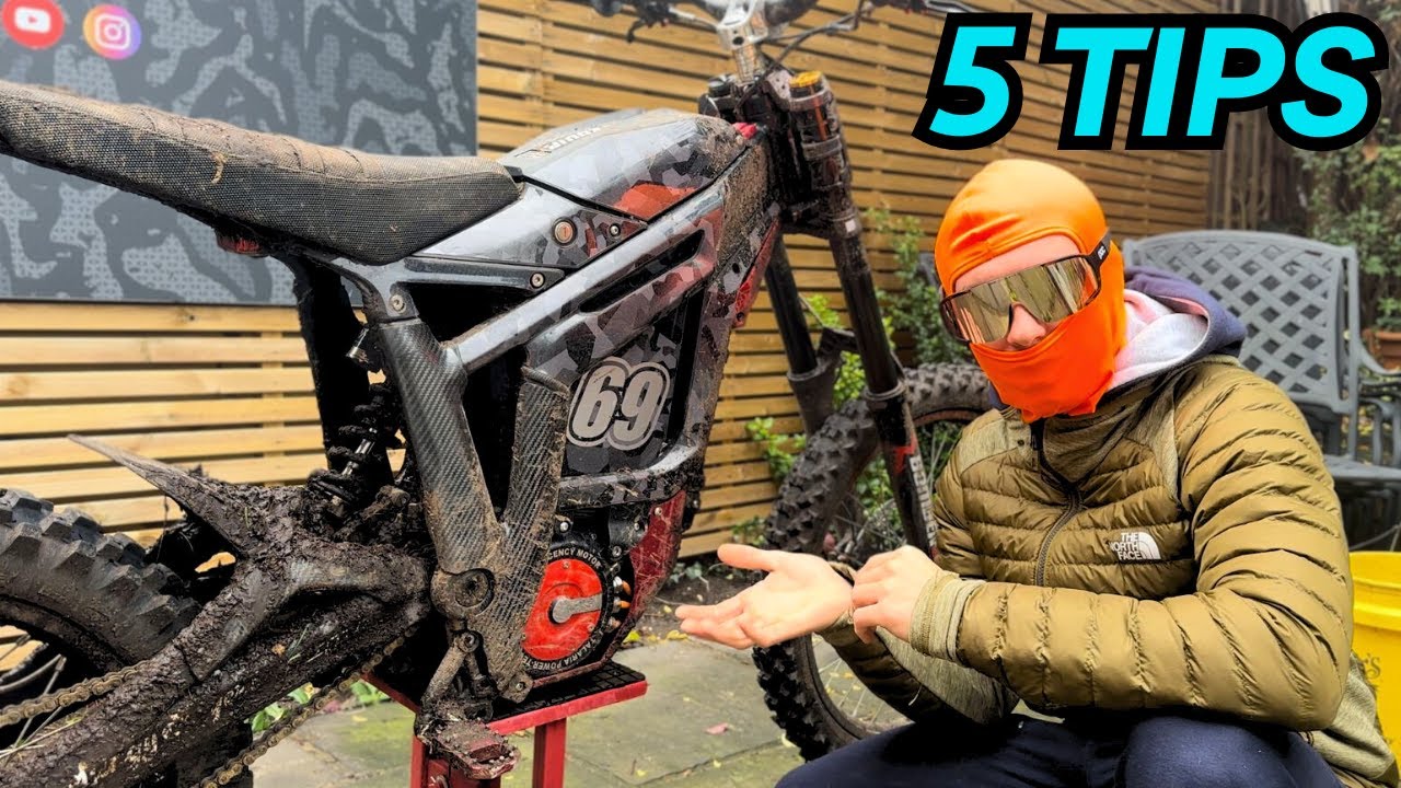 How-to MAINTAIN your e-bike in the WINTER! // 5 TIPS & TRICKS - YouTube