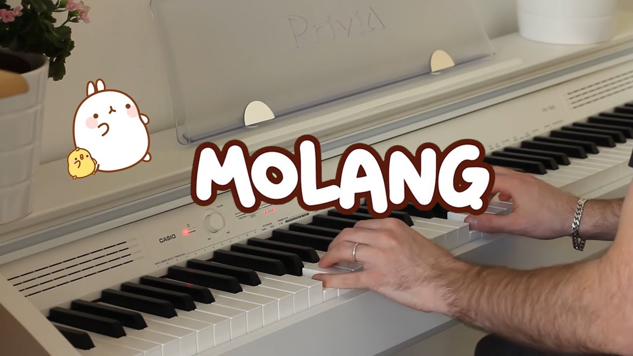 Molang - Piano Theme Song - 몰랑 - YouTube