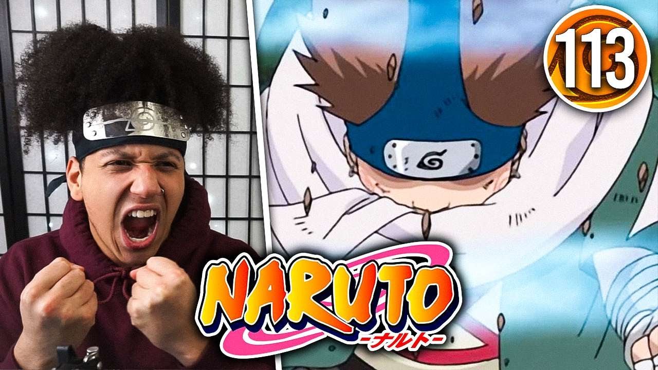 Naruto Episode 113 REACTION & REVIEW "Full Throttle Power! Choji ...