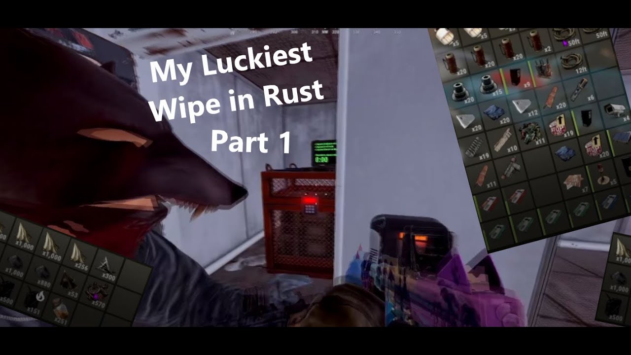 Force wipe richness - RUST (Part 1/3) - YouTube