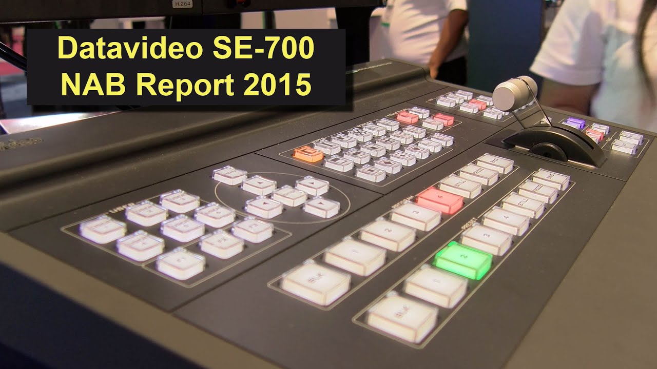 Datavideo SE-700 HD Videomischer - NAB-Report 2015 in 4K - YouTube