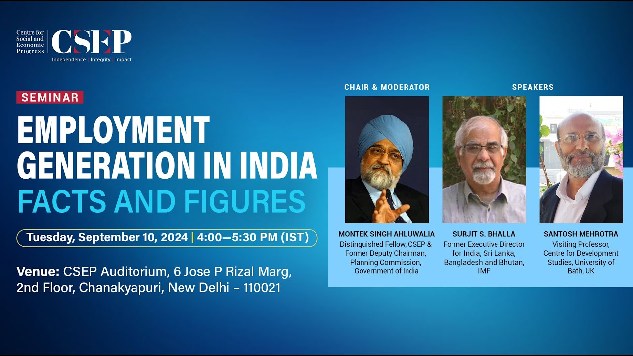 Employment Generation in India – Facts and Figures - YouTube