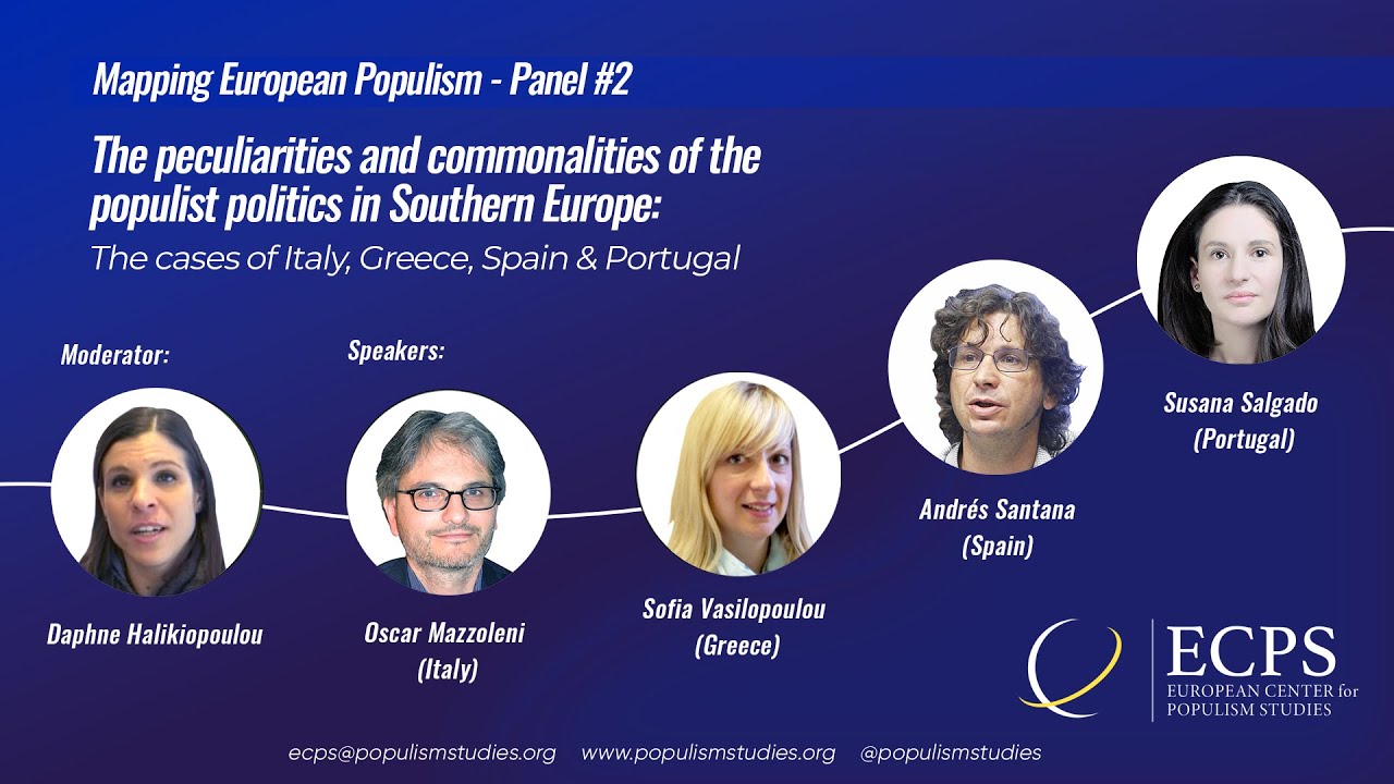 Mapping European Populism: Panel 2 Greece, Italy, Spain & Portugal ...