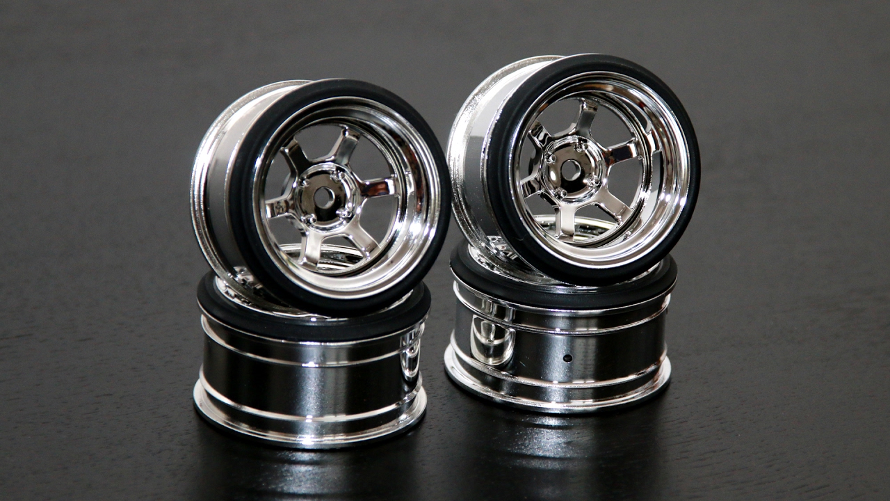 RC Wheels Scale Dynamics V16D Spoke Chrome - YouTube