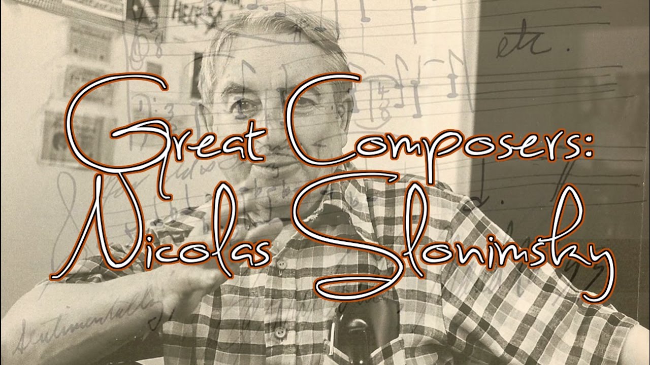 Great Composers: Nicolas Slonimsky - YouTube