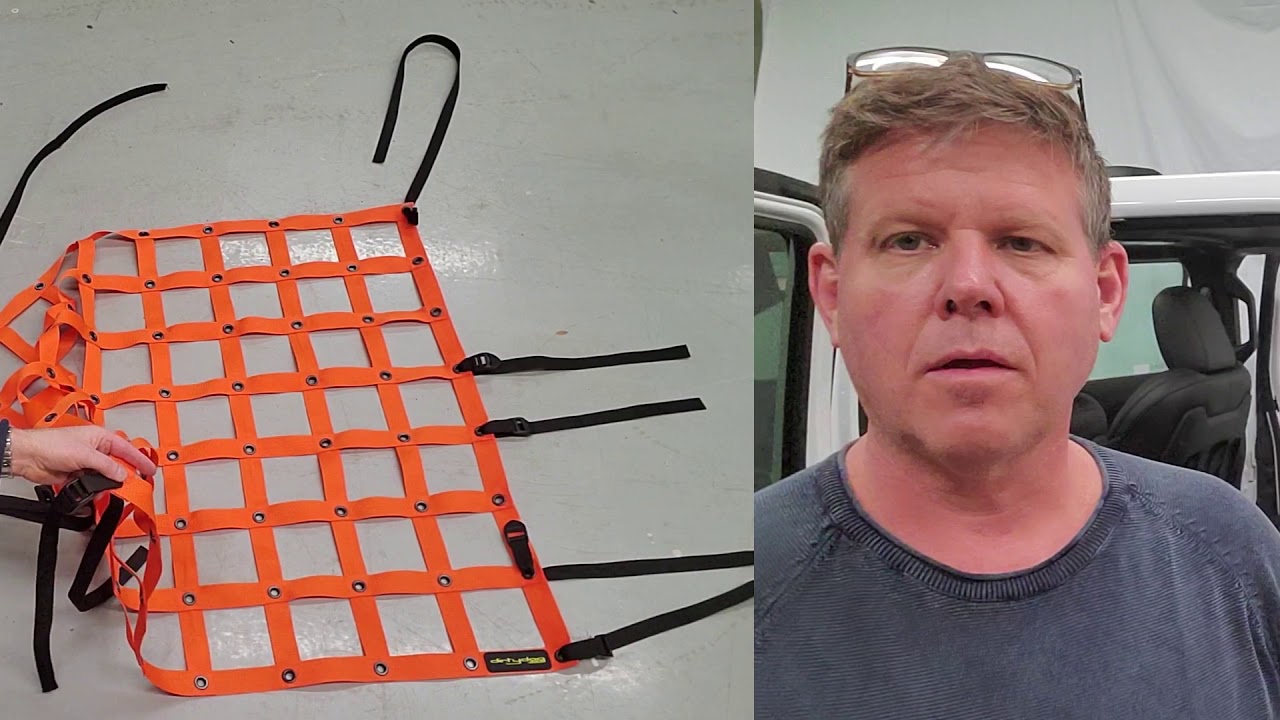 Dirtydog 4x4 JT4N19R1 - Jeep JT Gladiator rear net - YouTube