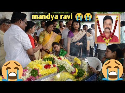 Acter mandya ravi death news|mandy ravi is no more with us - YouTube