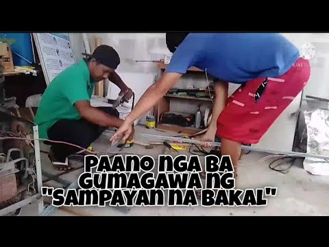Paano mag gawa ng sampayan na bakal ???? - YouTube