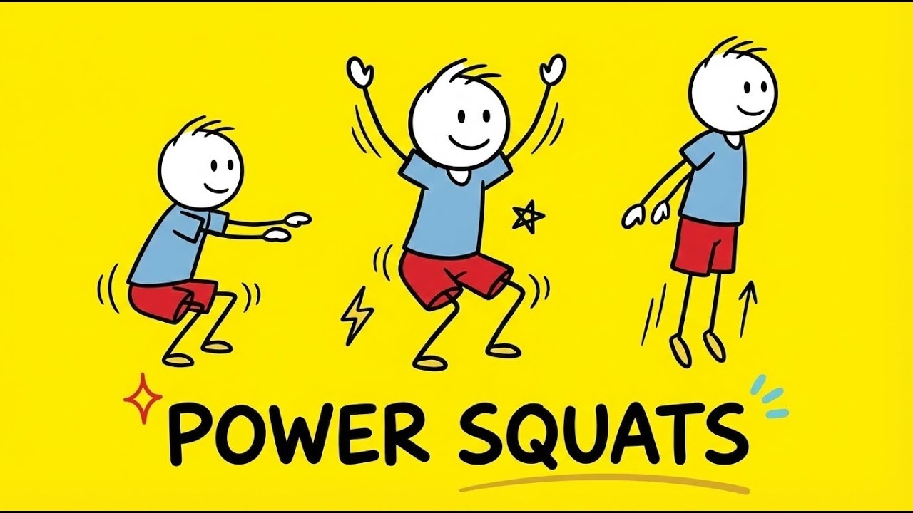 6-MIN IMMERSIVE POWER SQUAT WORKOUT | FULL BODY INTERACTIVE WORKOUT ...
