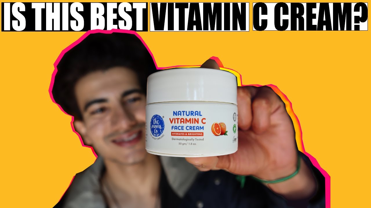 The Moms Co Natural Vitamin C Face Cream Vitamin C The Moms Co