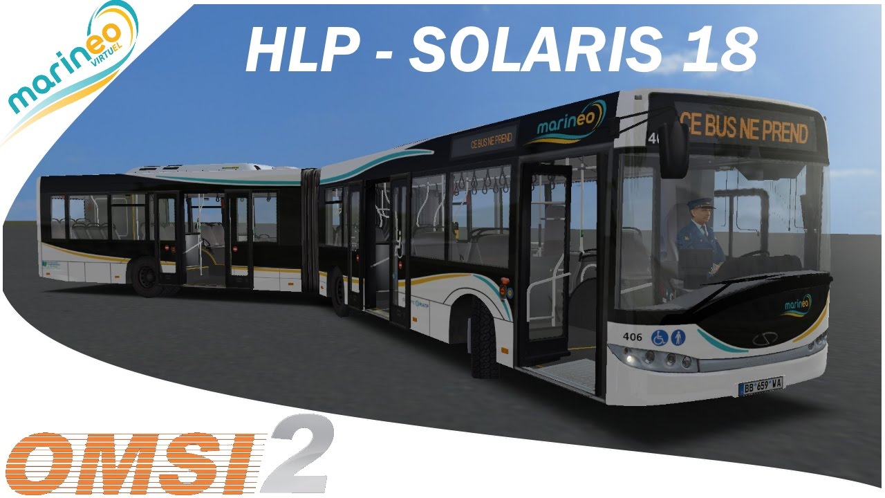 Omsi 2 - Solaris Urbino 18 - HLP - YouTube
