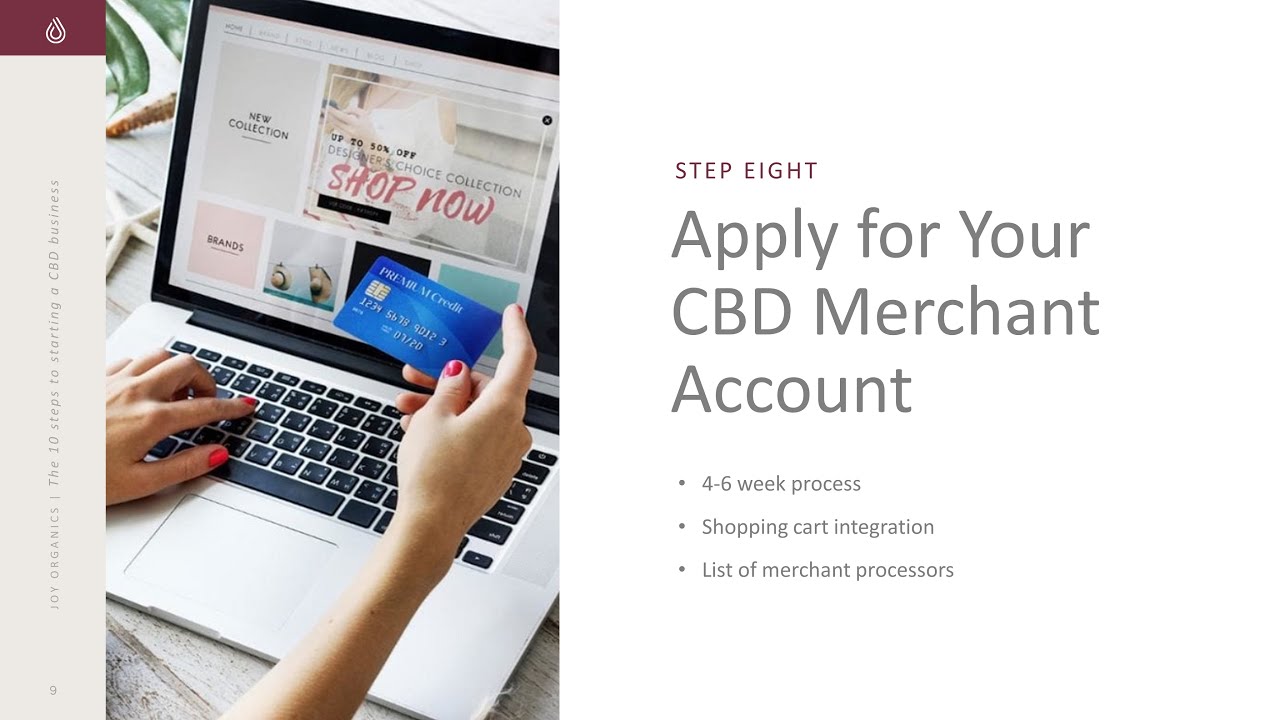 10 Steps to Start a CBD Business (8/10): Apply for Your CBD Merchant ...