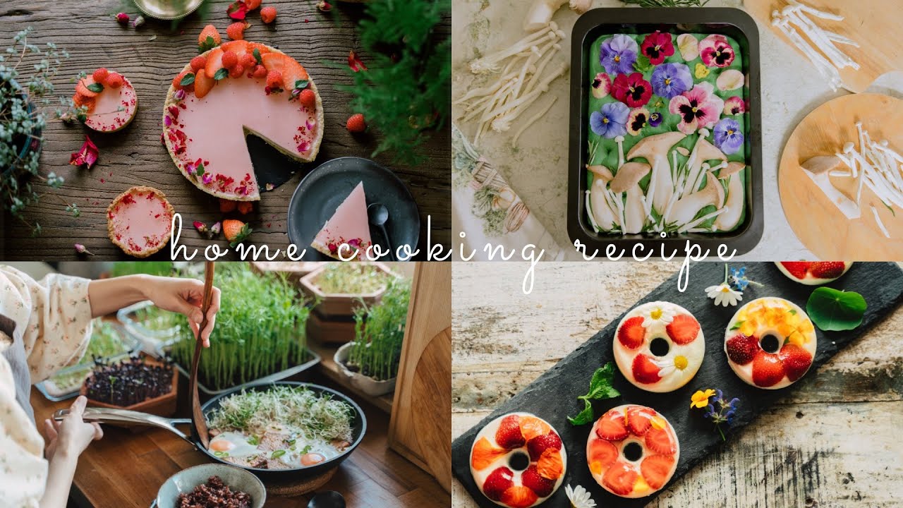 #143 Collection of Cooking & Baking through Four Seasons: Spring ...