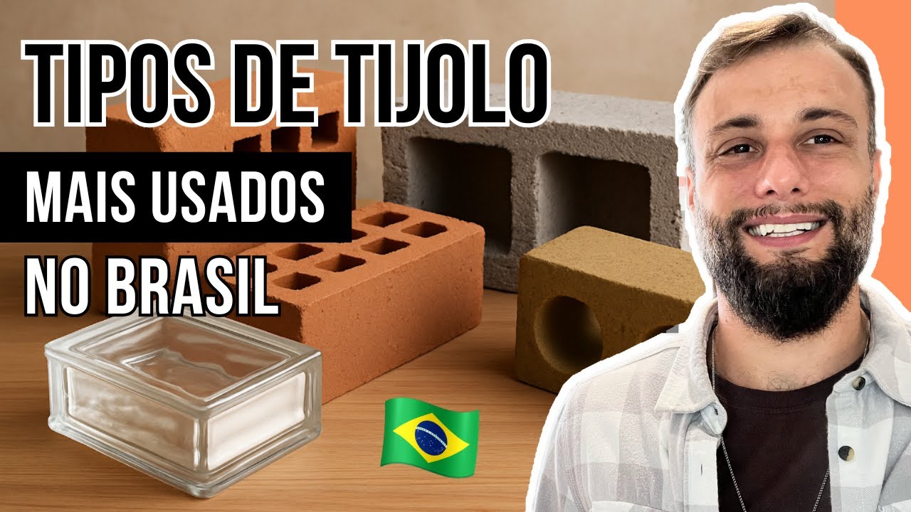 Tipos de TIJOLO mais usados na construção civil do BRASL 🇧🇷 - YouTube