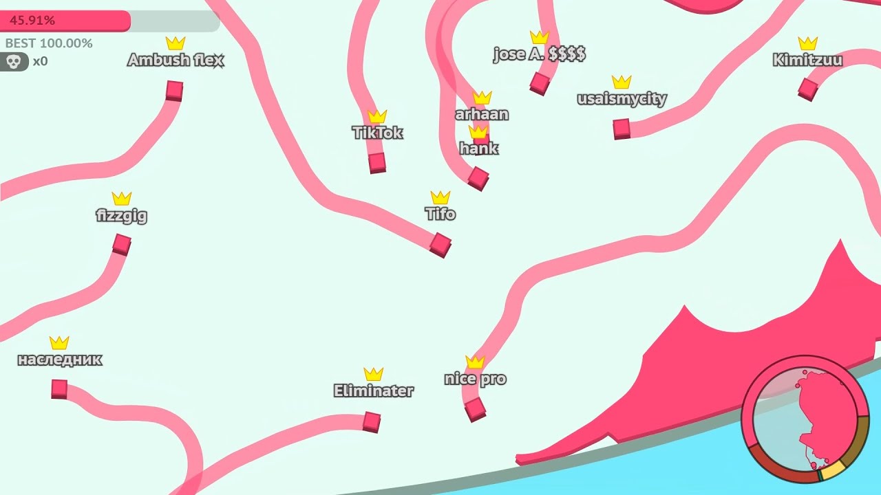 Paper.io 2 Map Control: 100.00% ¤ Teams ¤ - YouTube
