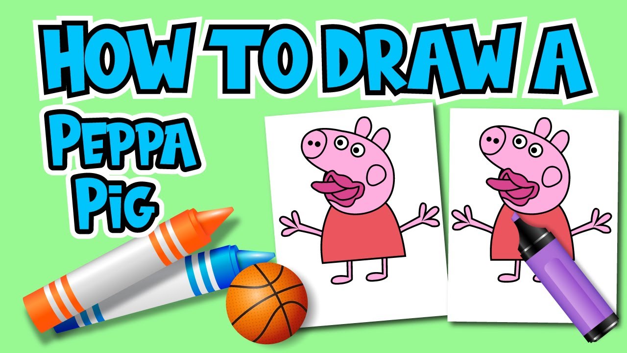 How To Draw Peppa Pig | Peppa Pig Drawing easy - YouTube