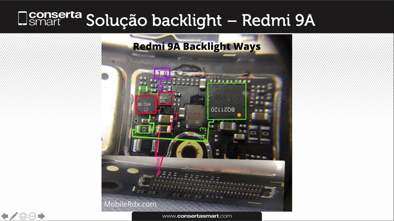 Solução Backlight Redmi 9A - YouTube