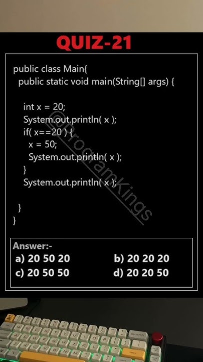 Quiz 21🧠 Pseudocode Java Programming Basic Codingcoding Java Pseudocode