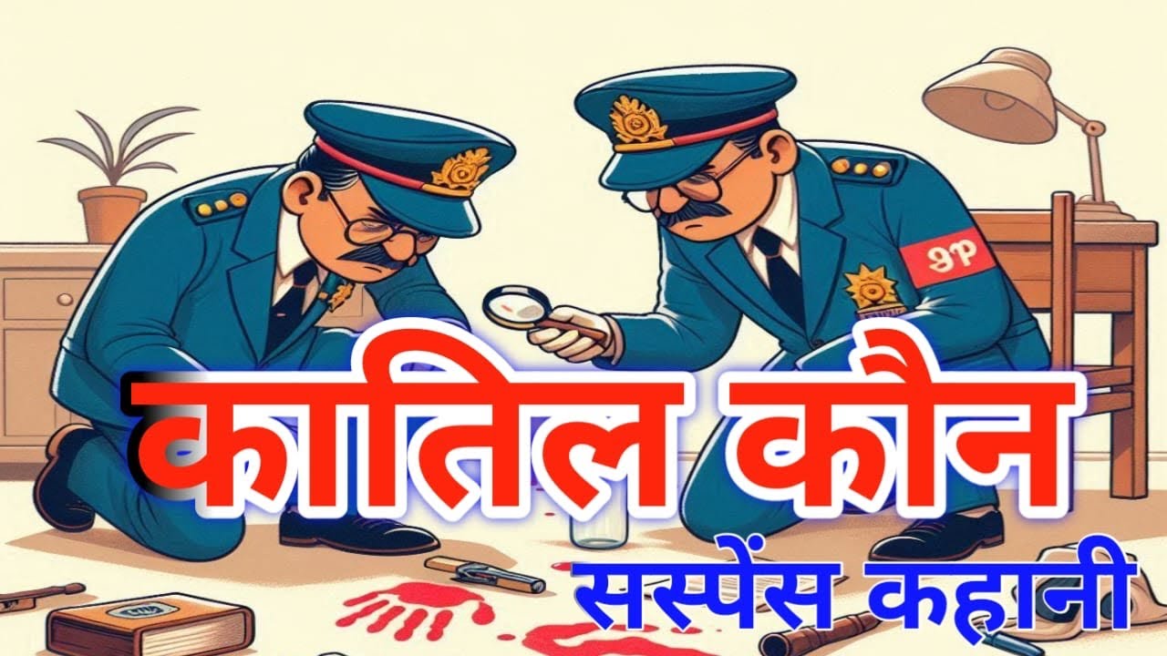 कातिल कौन (katil kaun)सस्पेंस कहानी #cartoonstory #hindi suspense story ...