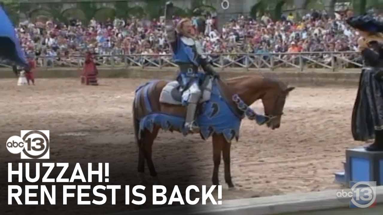 HUZZAH! Texas Renaissance Festival to open with changes - YouTube